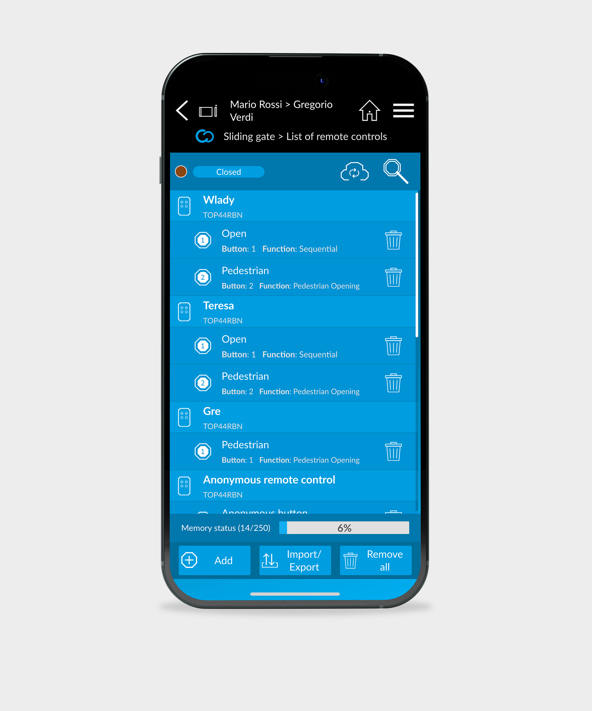 Mobile apps - CAME