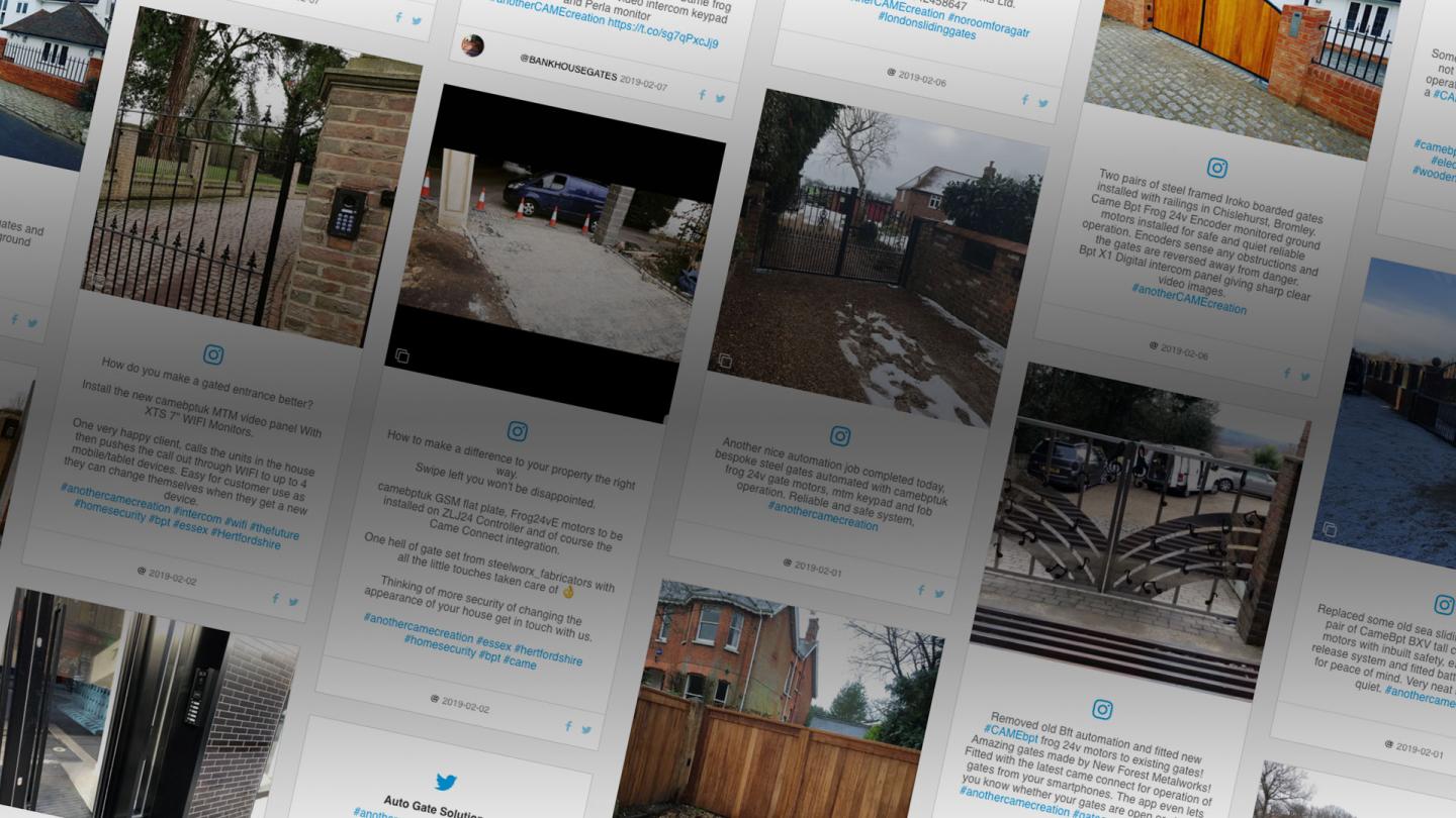 Homepage Installers | CAME UK